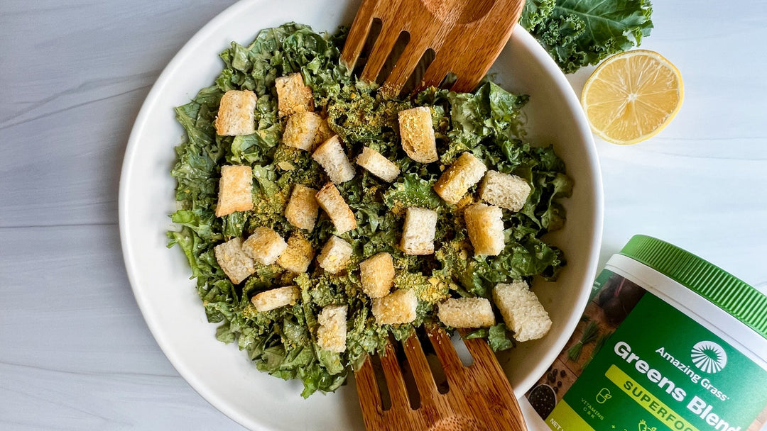 Green Goddess Caesar Dressing – Amazing Grass