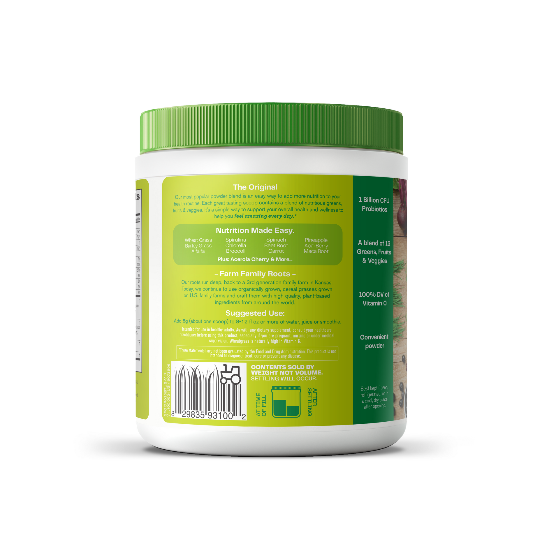 Super Greens Powder - Greens Blend Nutrition – Amazing Grass