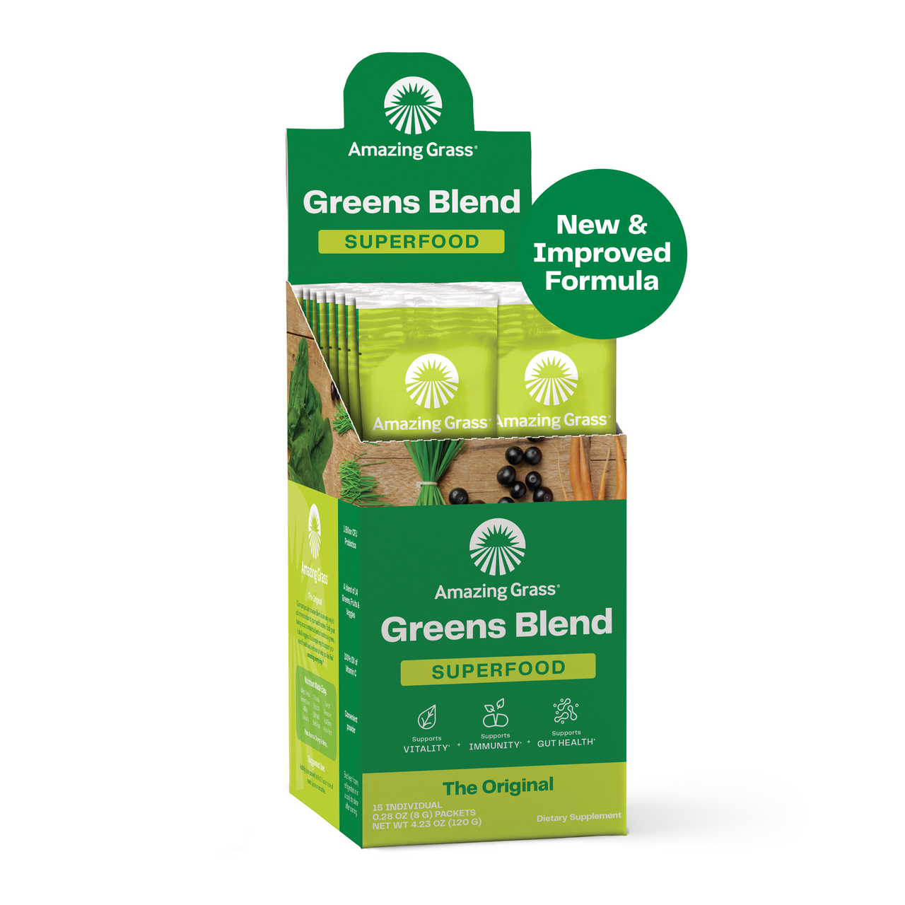 Super Greens Powder - Greens Blend Nutrition – Amazing Grass