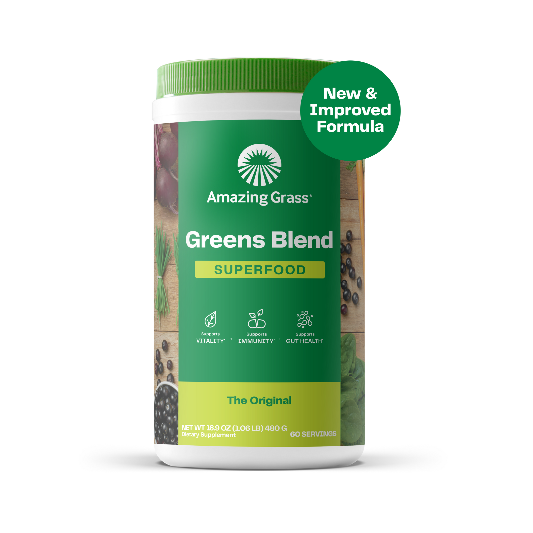 Super Greens Powder - Greens Blend Nutrition – Amazing Grass