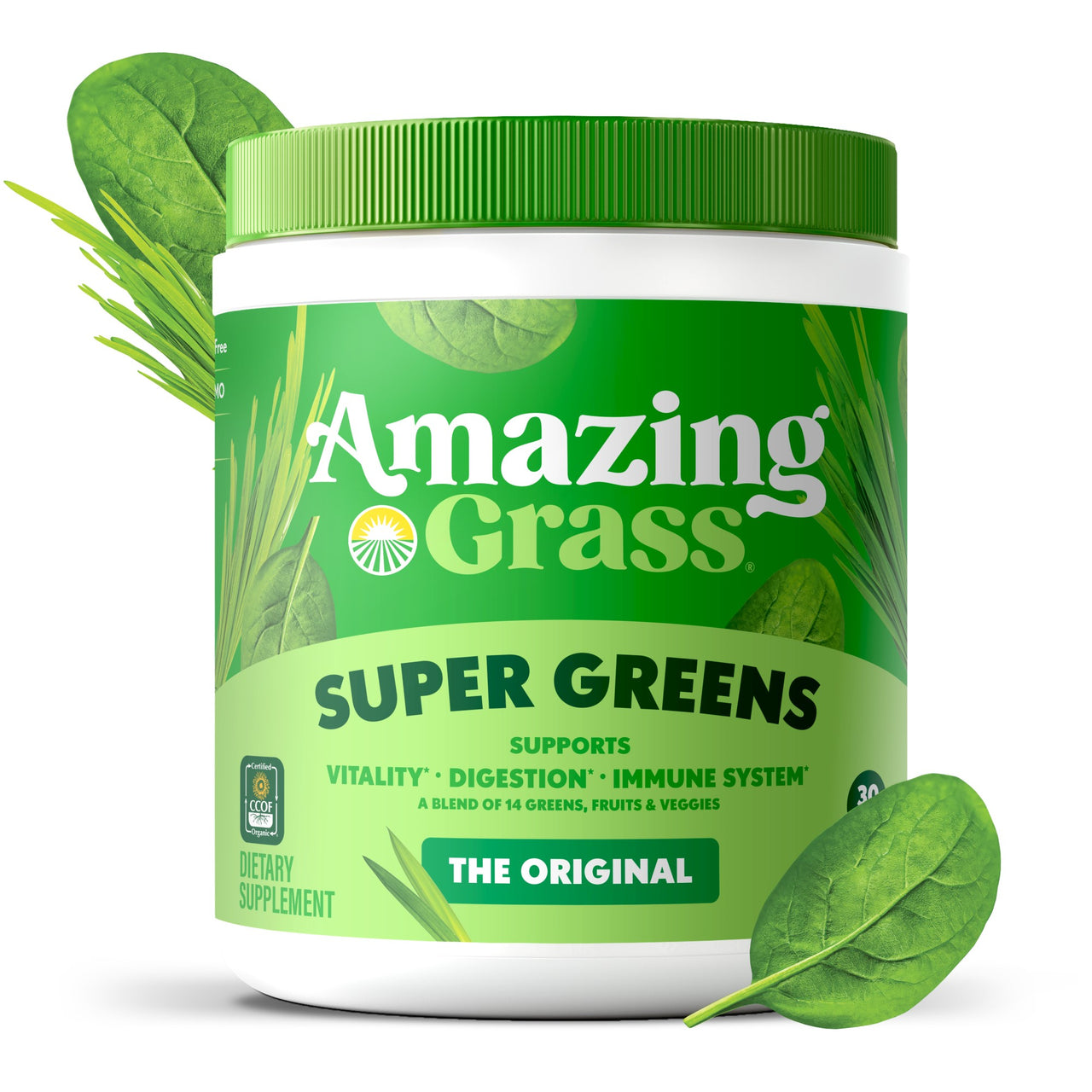 Super Greens Powder - Greens Blend Nutrition – Amazing Grass