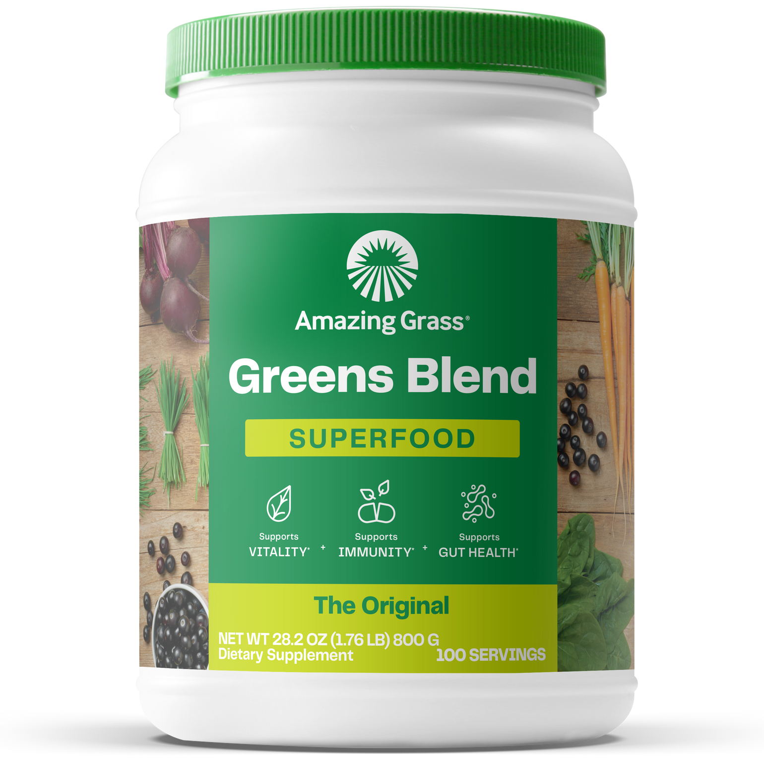 Super Greens Powder - Greens Blend Nutrition – Amazing Grass