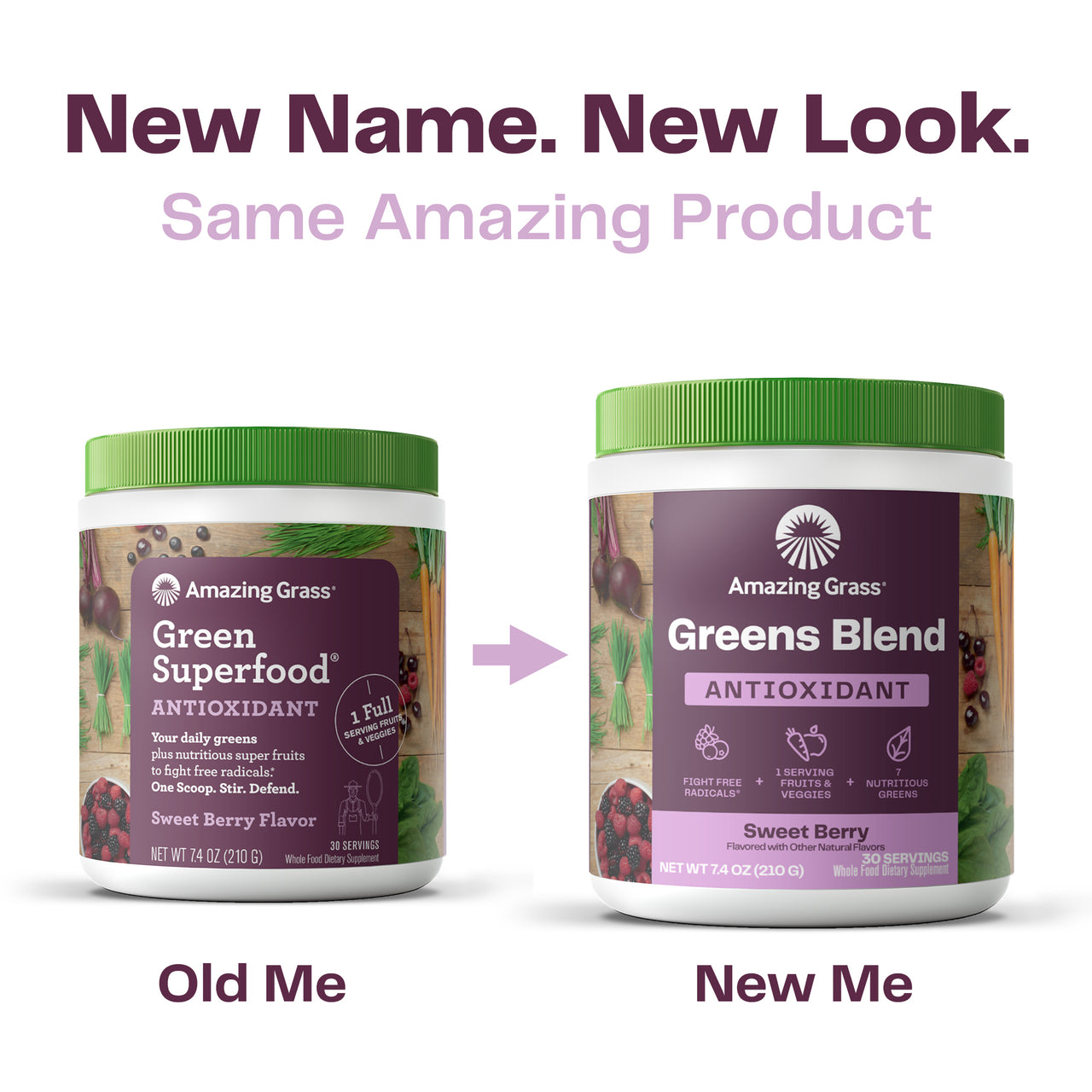 Greens Blend Antioxidant - Sweet Berry – Amazing Grass