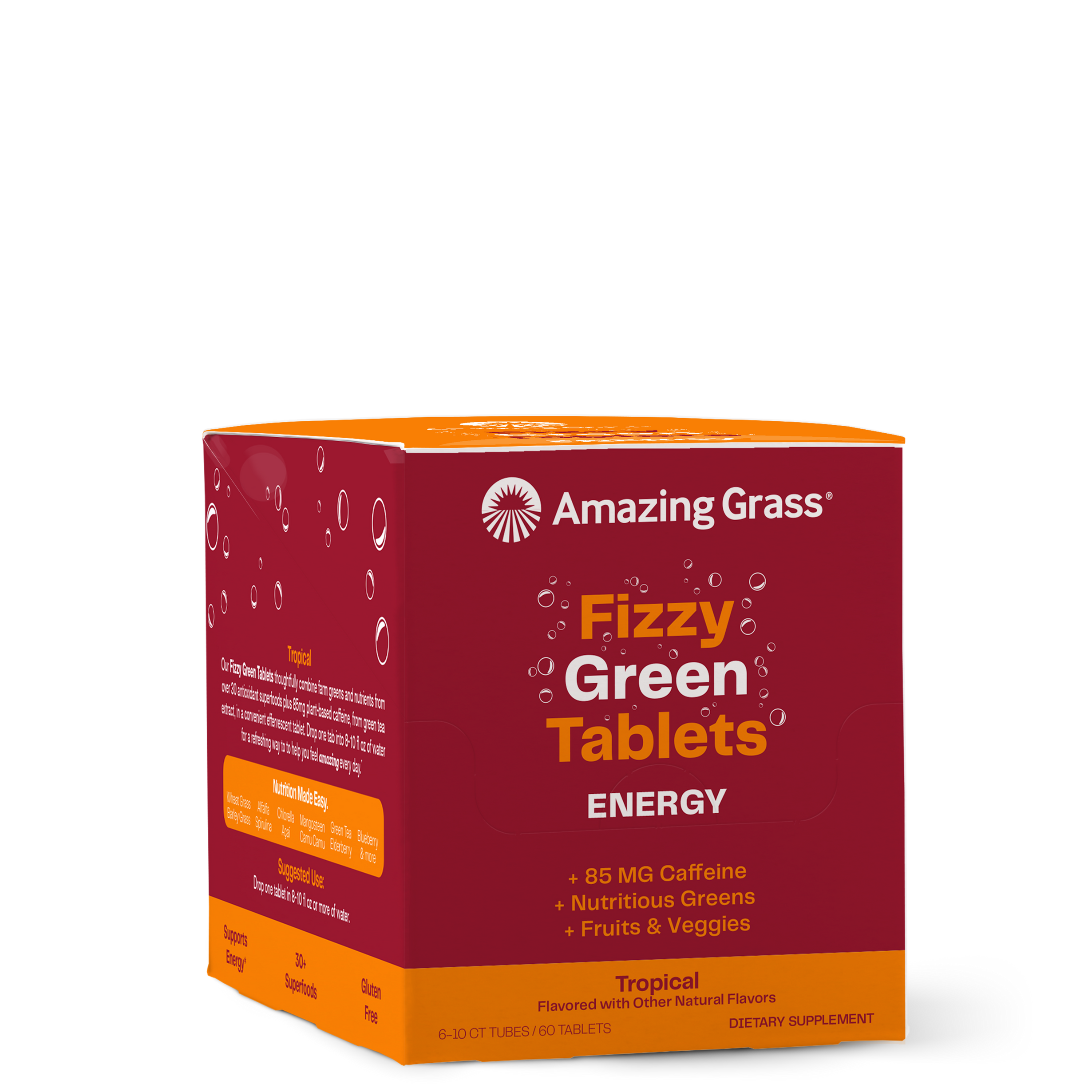 Tropical Fizzy Green Tablets - Effervescent – Amazing Grass