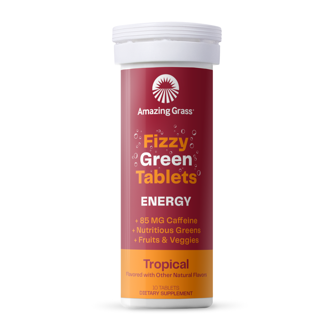 Tropical Fizzy Green Tablets - Effervescent – Amazing Grass