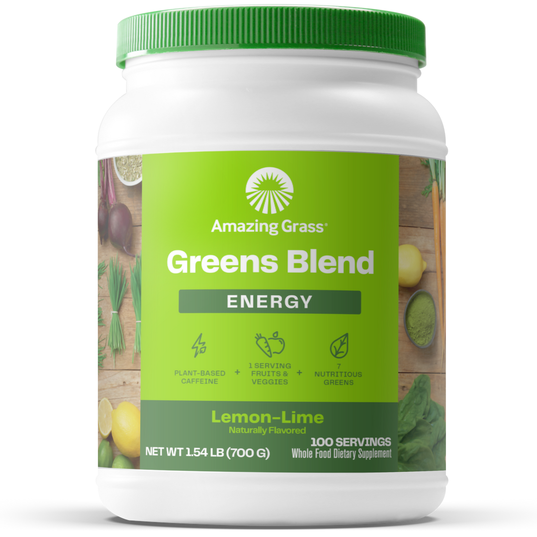 Lemon Lime - Greens Blend Energy Powder – Amazing Grass